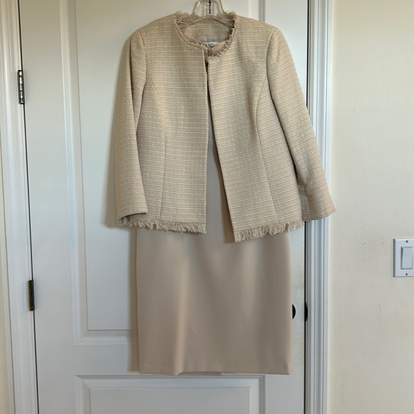 Kasper | Dresses | Kasper Womens Lined Sheath Dress And Jacket | Poshmark